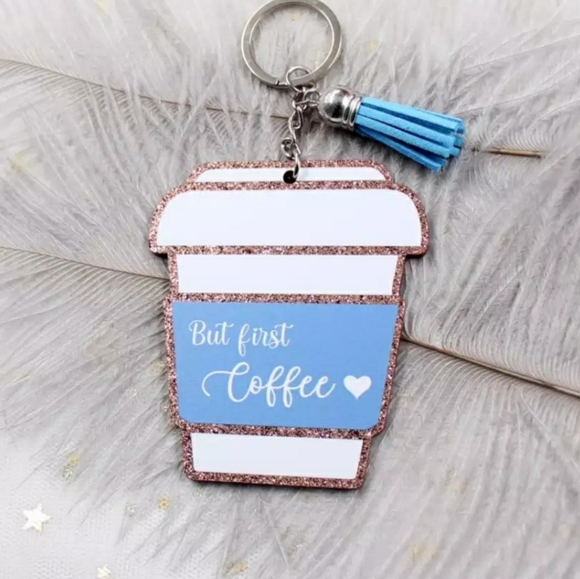 Handmade | Accessories | Coffe Cup Keychain | Poshmark